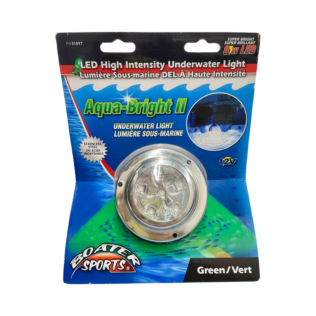 Aqua-Bright II Green LED Underwater Light - Boater Sports – One Stop Marine