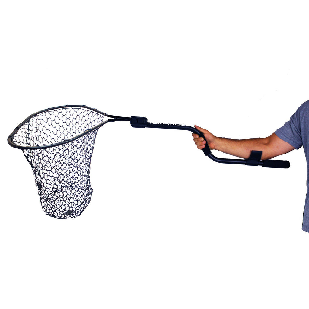 Leverage Landing Net, 20'' x 21'' Hoop with Foam Extension - YakAttack ...
