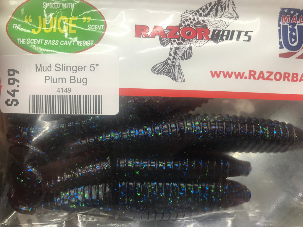 Mud Slinger 5 in - Razor Baits 365752 – One Stop Marine