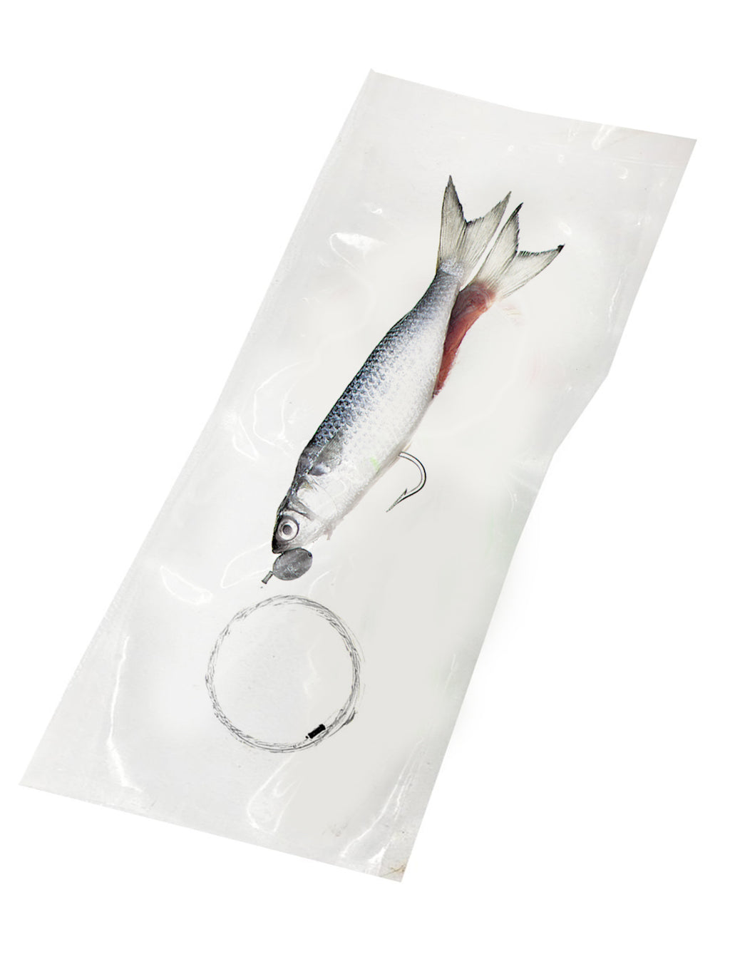 Split Tail Mullet Single Hook 1pk - Frozen – One Stop Marine