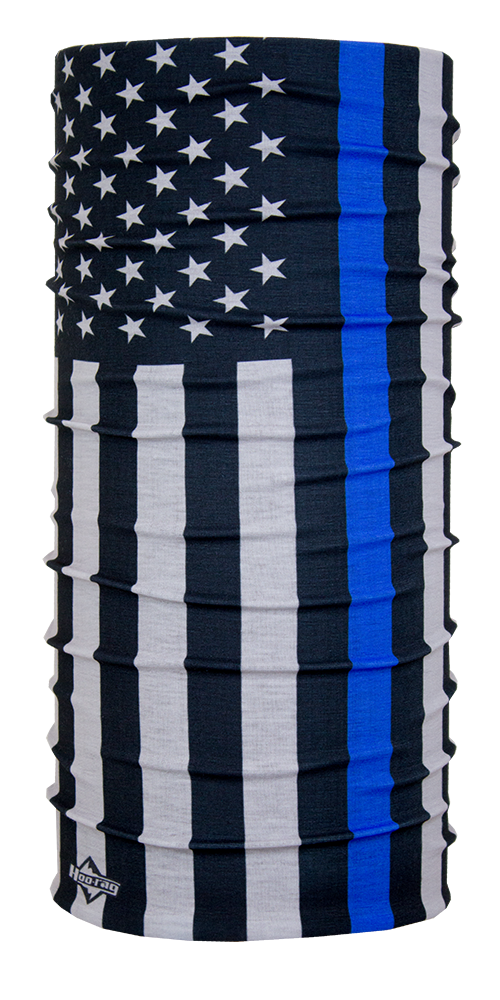 Thin Blue Line Hoo-rag
